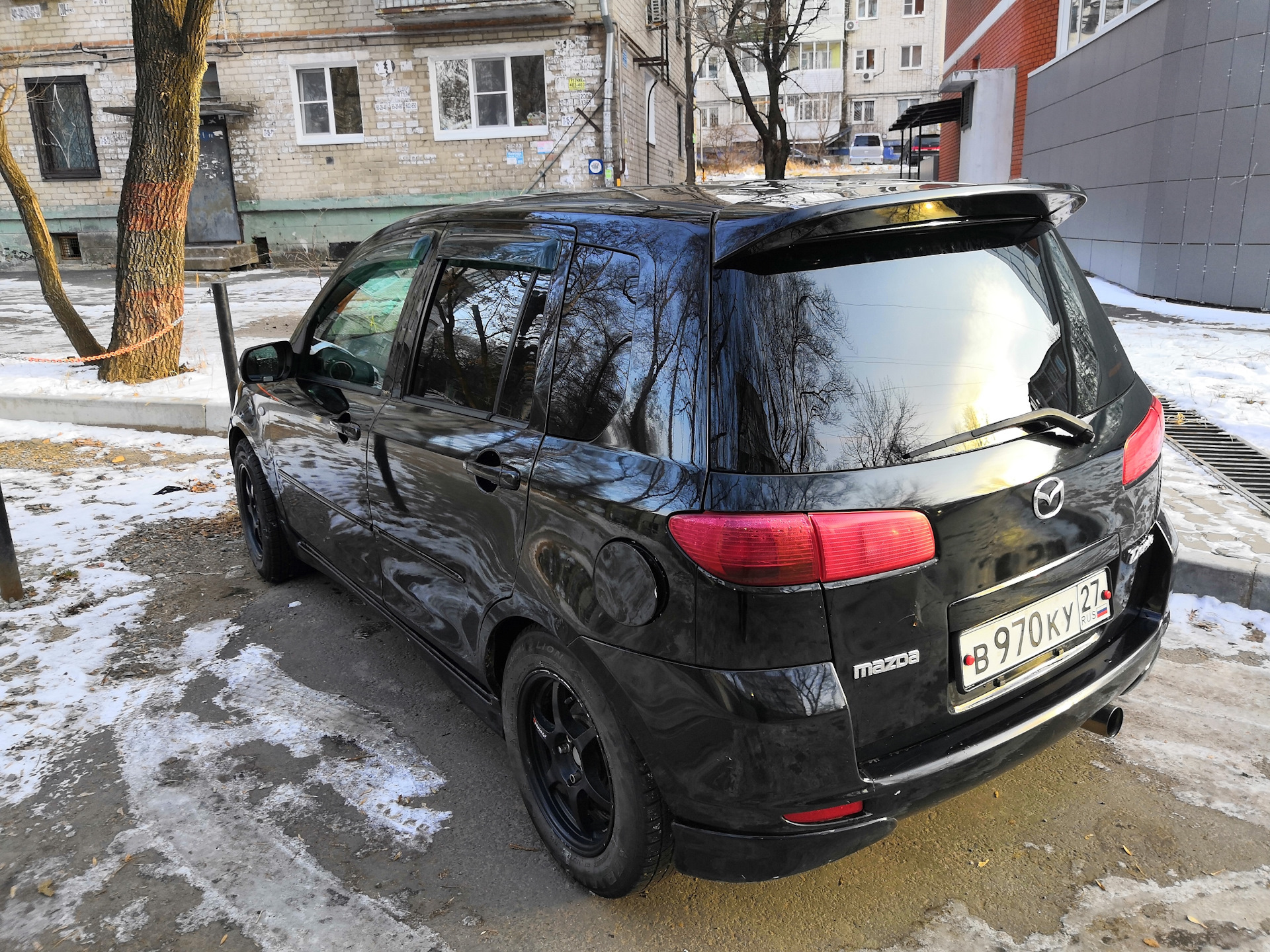 Знакомство с авто) — Mazda Demio (2G), 1,5 л, 2002 года | мойка | DRIVE2