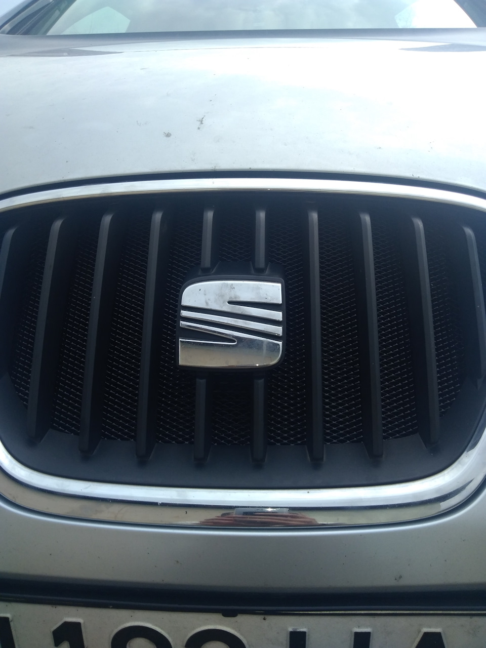 Сетка в решотку радиатора. — SEAT Altea XL, 1,4 л, 2011 года | своими ...