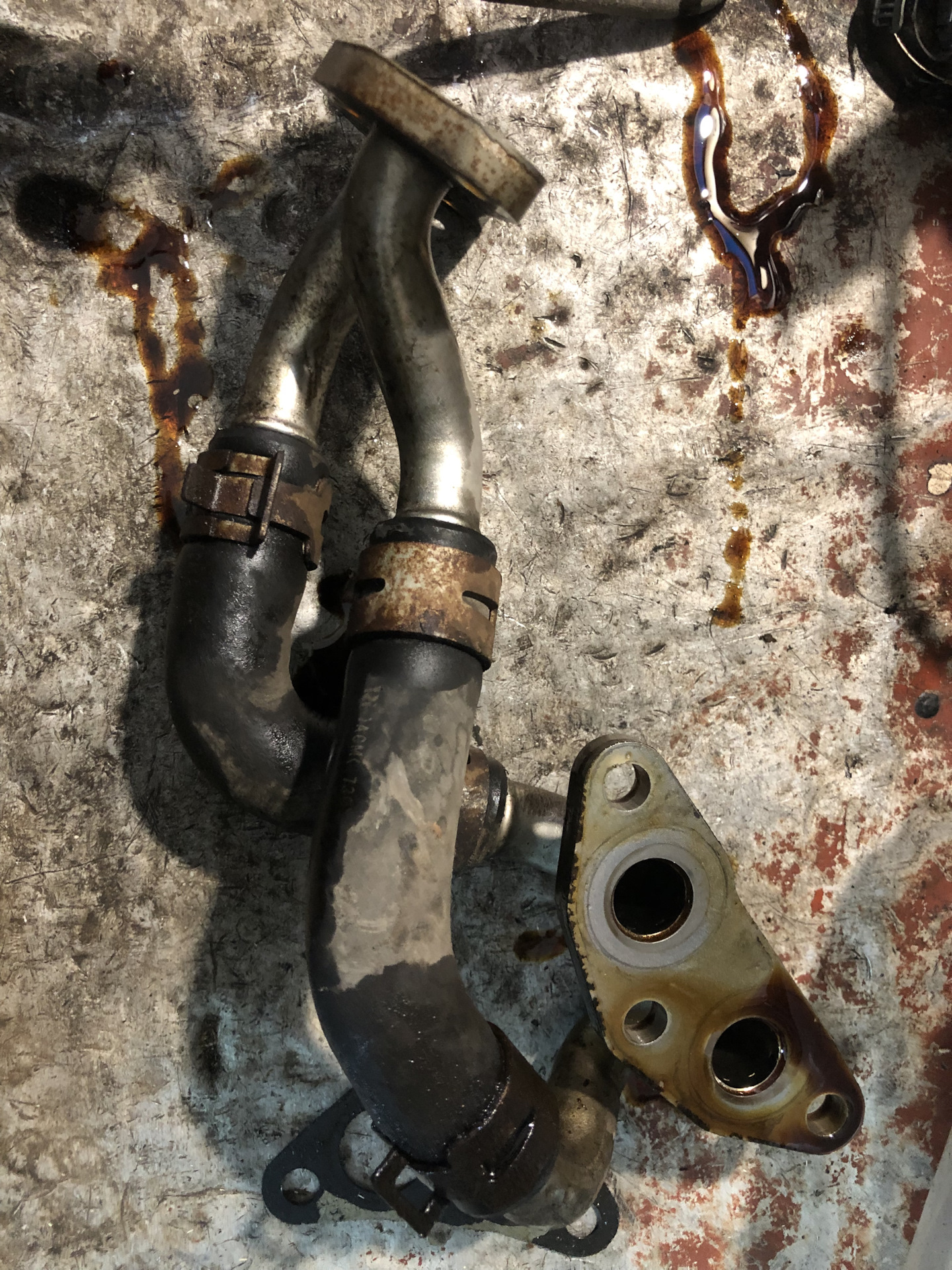 Правильные трубки — Toyota Aurion, 3,5 л, 2007 года | плановое ТО | DRIVE2