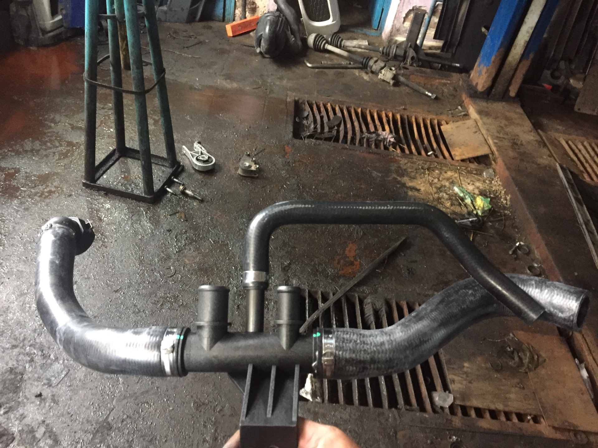 Замена сцепления, масла в КПП, Полумесяца. — Peugeot Boxer (2G), 2,2 л ...