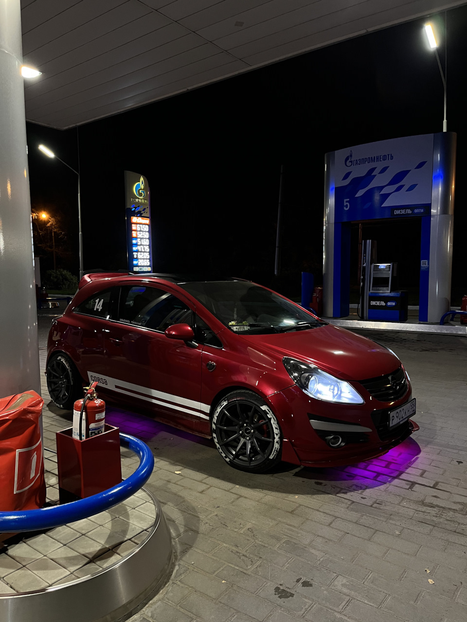 Подсветка — Opel Corsa D, 1 л, 2006 года | фотография | DRIVE2