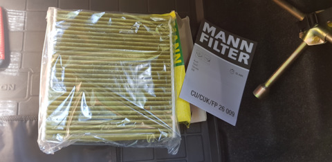 FP26009 Фильтр салонный MANN FILTER | Запчасти на DRIVE2