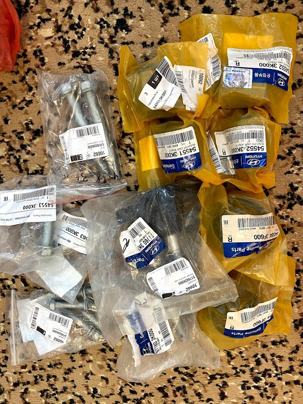 Большое ТО — Hyundai Grandeur (TG), 3,3 л, 2006 года | визит на сервис ...