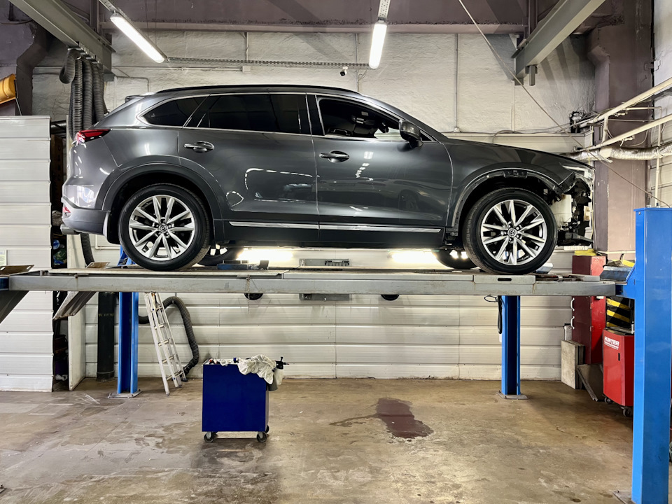 Кондей не do it. Ремонт радиатора кондиционера. — Mazda CX-9 (2G), 2,5 ...