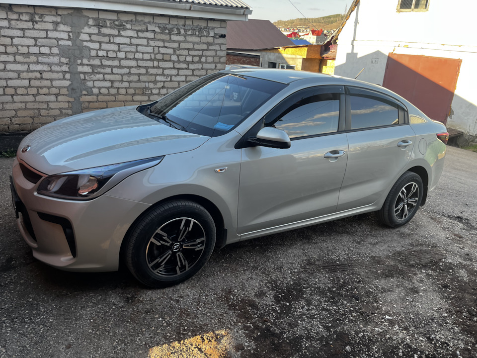 новые диски и шины — KIA Rio (4G), 1,6 л, 2019 года | колёсные диски ...