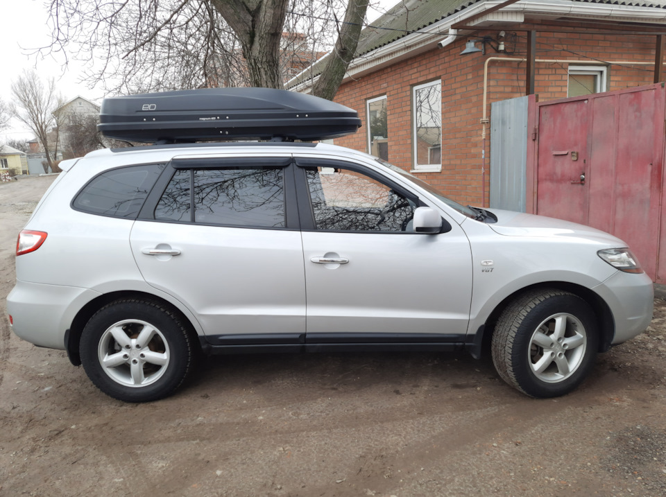 Автобокс — Hyundai Santa Fe (2G), 2,2 л, 2009 года | своими руками | DRIVE2