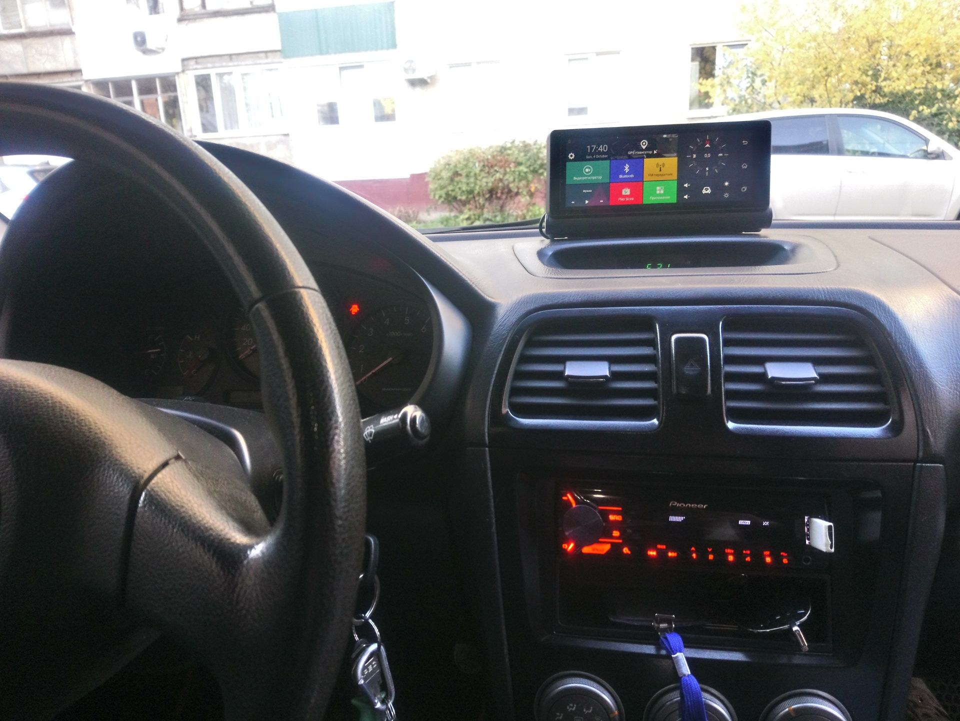 Видеорегистратор — Subaru Impreza (GD/GG), 2 л, 2007 года | аксессуары ...