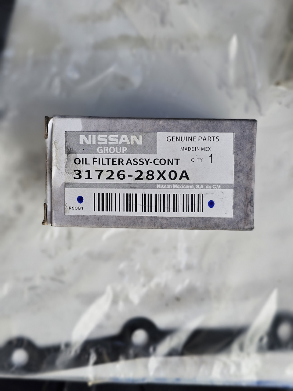 3172628X0A Фильтр акпп NISSAN INFINITI | Запчасти на DRIVE2