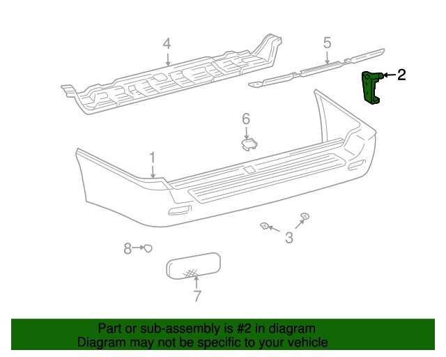 5216760030 КРОНШТЕЙН БАМПЕРА TOYOTA LEXUS | Запчасти на DRIVE2