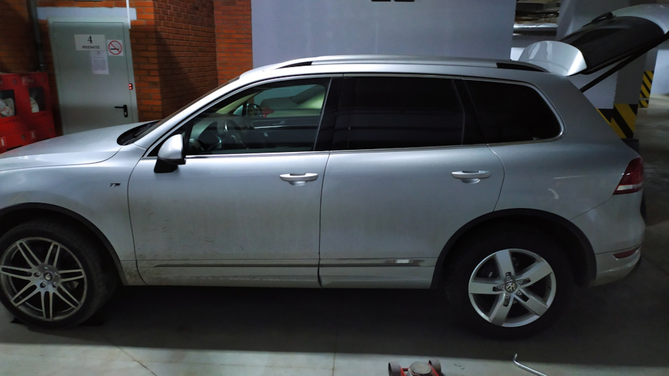 R21 лето vs R19 зима — Volkswagen Touareg (2G), 3,6 л, 2014 года ...