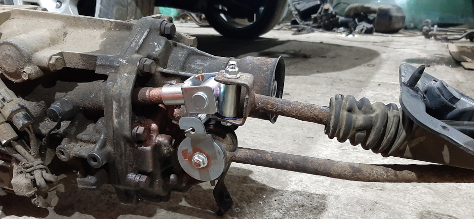 21 • Восстановление кулисы МКПП — Subaru Impreza (GC/GF), 2 л, 1997 ...