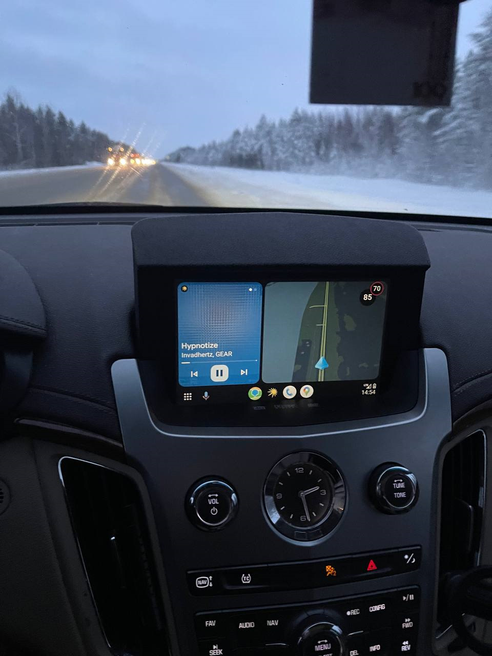 установка android блоков — Cadillac CTS (2G), 3,6 л, 2008 года ...