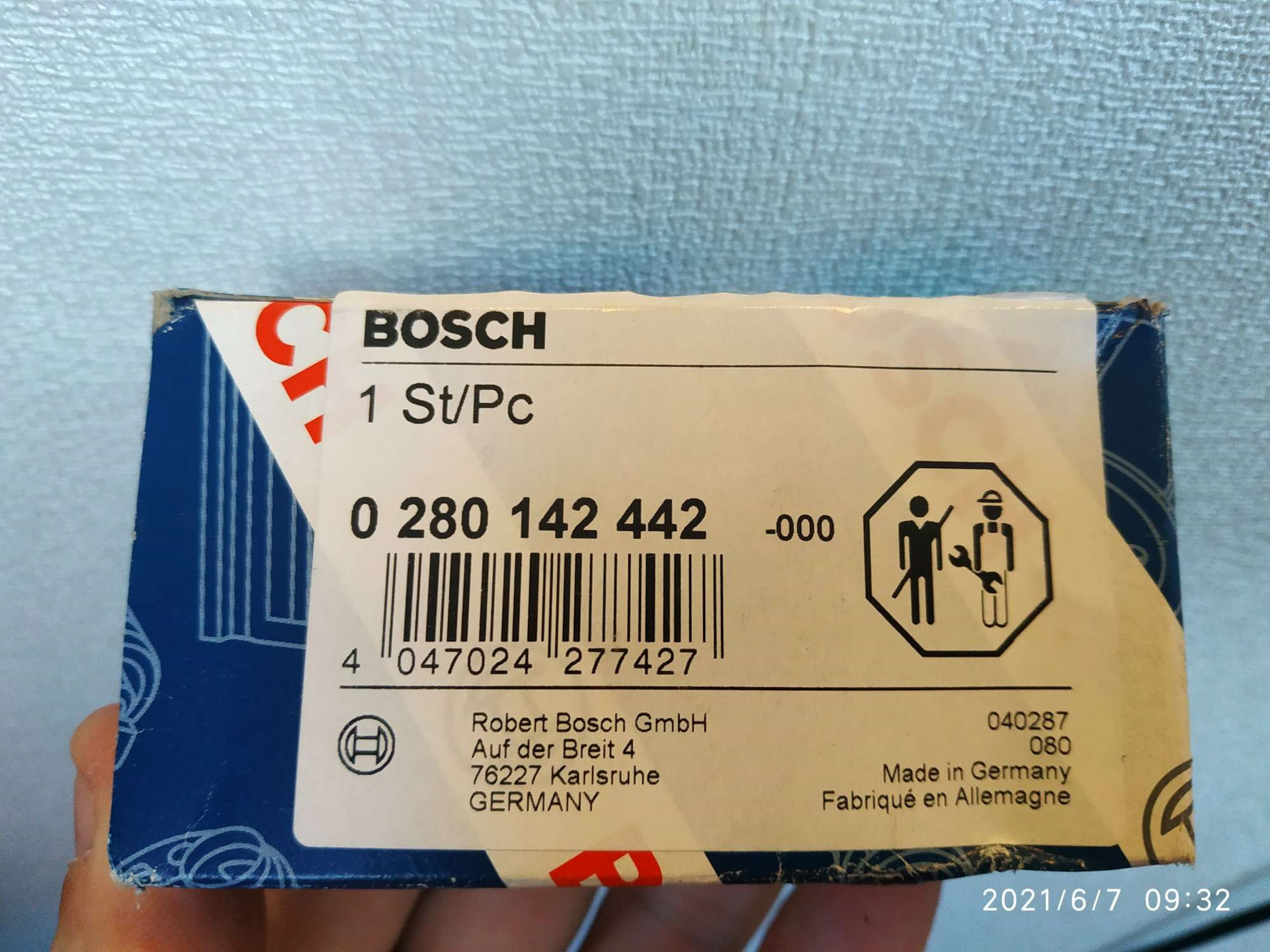 Клапан вентиляции топливного бака — Opel Zafira B, 1,8 л, 2008 года ...