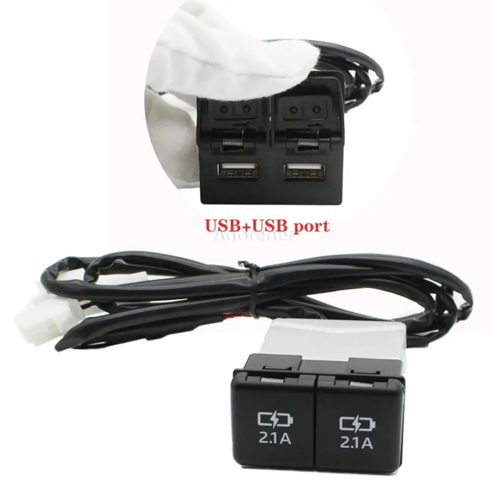 Дополнительные USB-разъемы — Suzuki Every (DA17), 0,7 л, 2020 года | электроника | DRIVE2