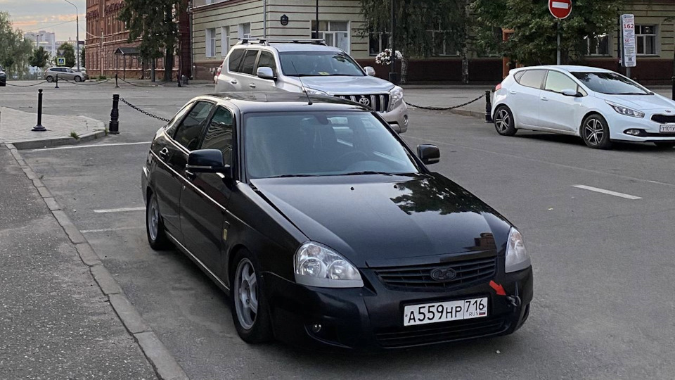 Патрубки и хомуты — Lada Приора хэтчбек, 1,6 л, 2013 года | расходники ...
