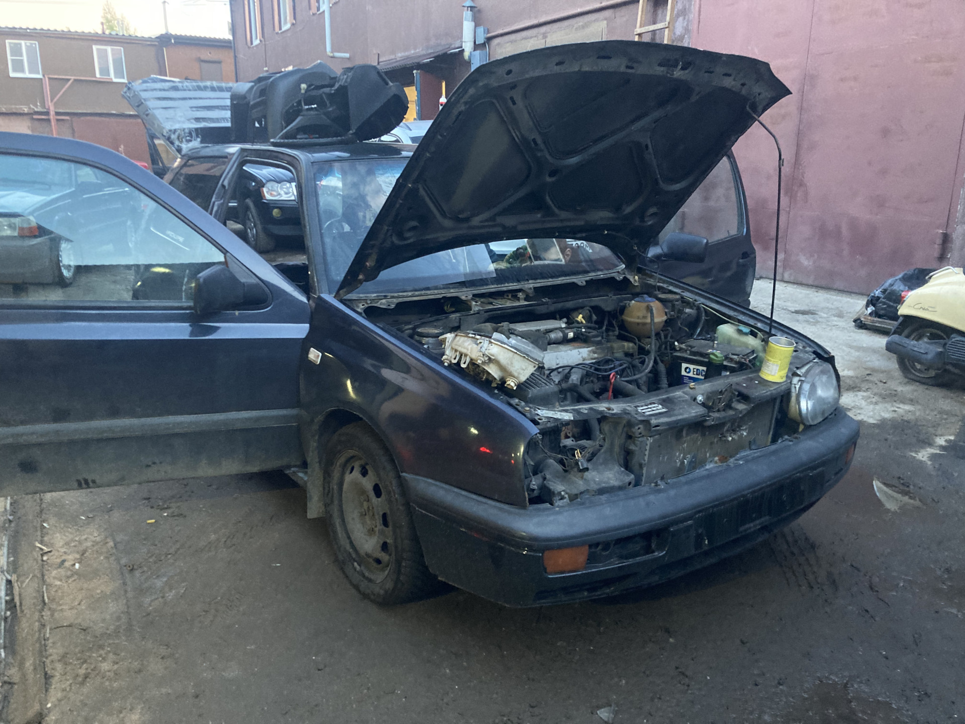 Встречают по одёжке… — Volkswagen Golf Mk2, 1,3 л, 1991 года | запчасти ...