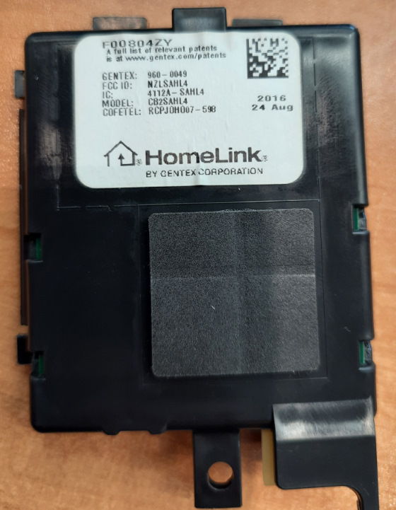 Переделка системы Homelink — Ford Edge (2G), 2 л, 2017 года | тюнинг ...