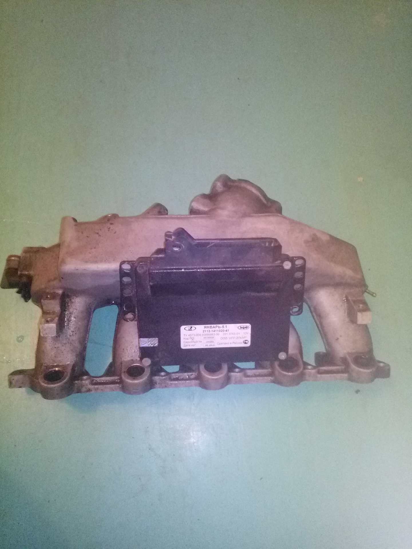 Замена двигателя. Часть 2. Впускной коллектор 2,2 AAN — Audi 80 (B3), 1 ...