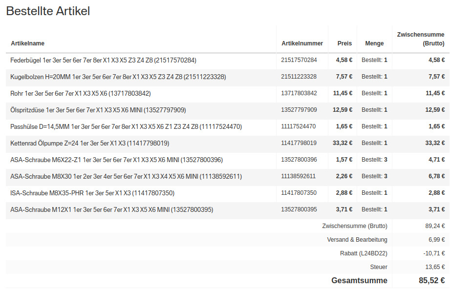 18 — BMW 3 series Touring (E91), 2 л, 2007 года | запчасти | DRIVE2