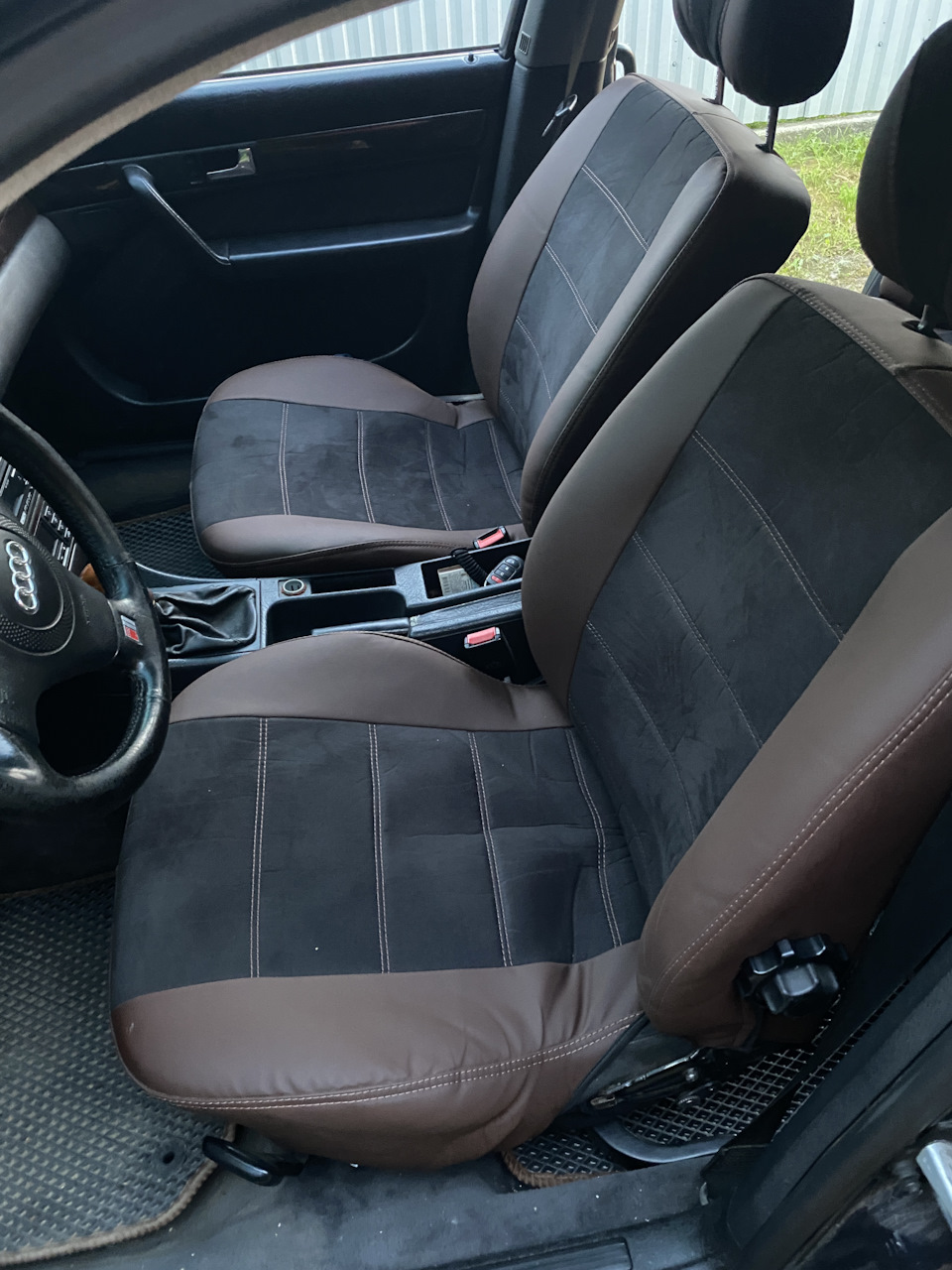 Чехлы на сиденья, кожа молодого буйвола (: — Audi A6 (C4), 2,6 л, 1996 ...