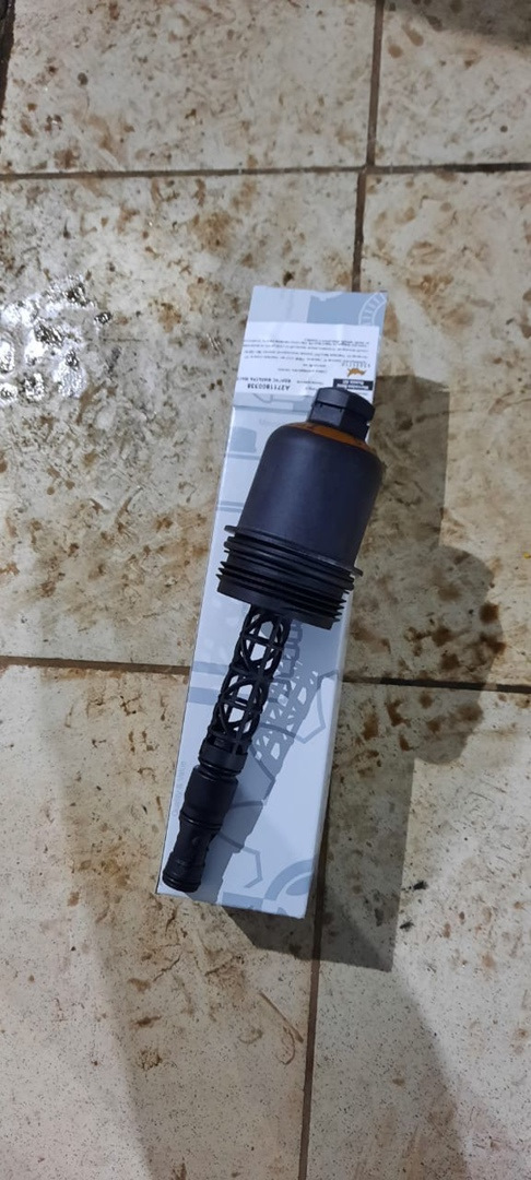 A2711800338 Корпус фильтра масляного Mercedes | Запчасти на DRIVE2