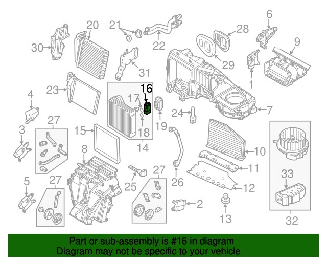 1K0820679 Клапан расширительный кондиционера / 04~ VAG | Запчасти на DRIVE2