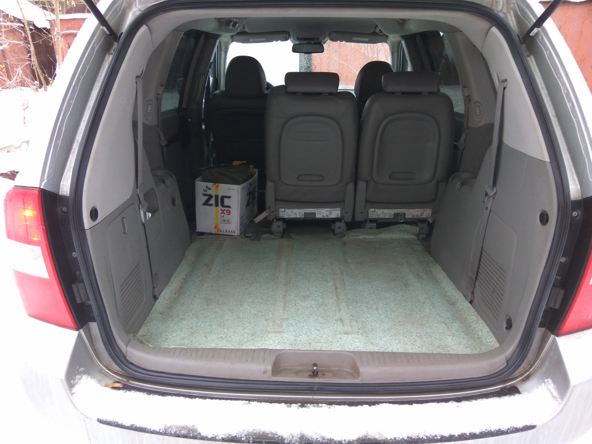Коврик в багажник Norplast — KIA Carnival (2G), 2,7 л, 2008 года ...