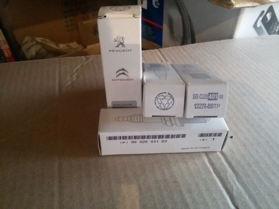 9802840180 Свеча зажигания PSA 12ZR-7SP03 Peugeot Citroen | Запчасти на ...