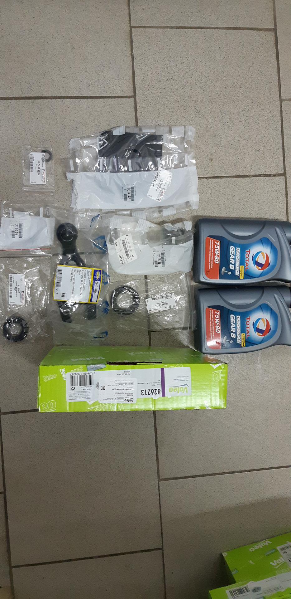 Замена сцепления — Citroen C4 (1G), 1,6 л, 2006 года | визит на сервис ...