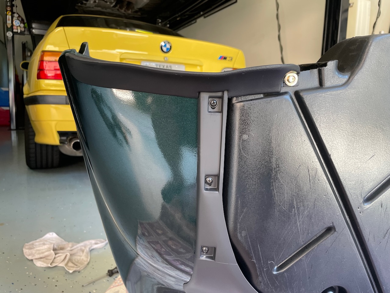 Обретаем лицо )) Сборка переднего бампера Е31. — BMW 8 series (E31), 5 ...