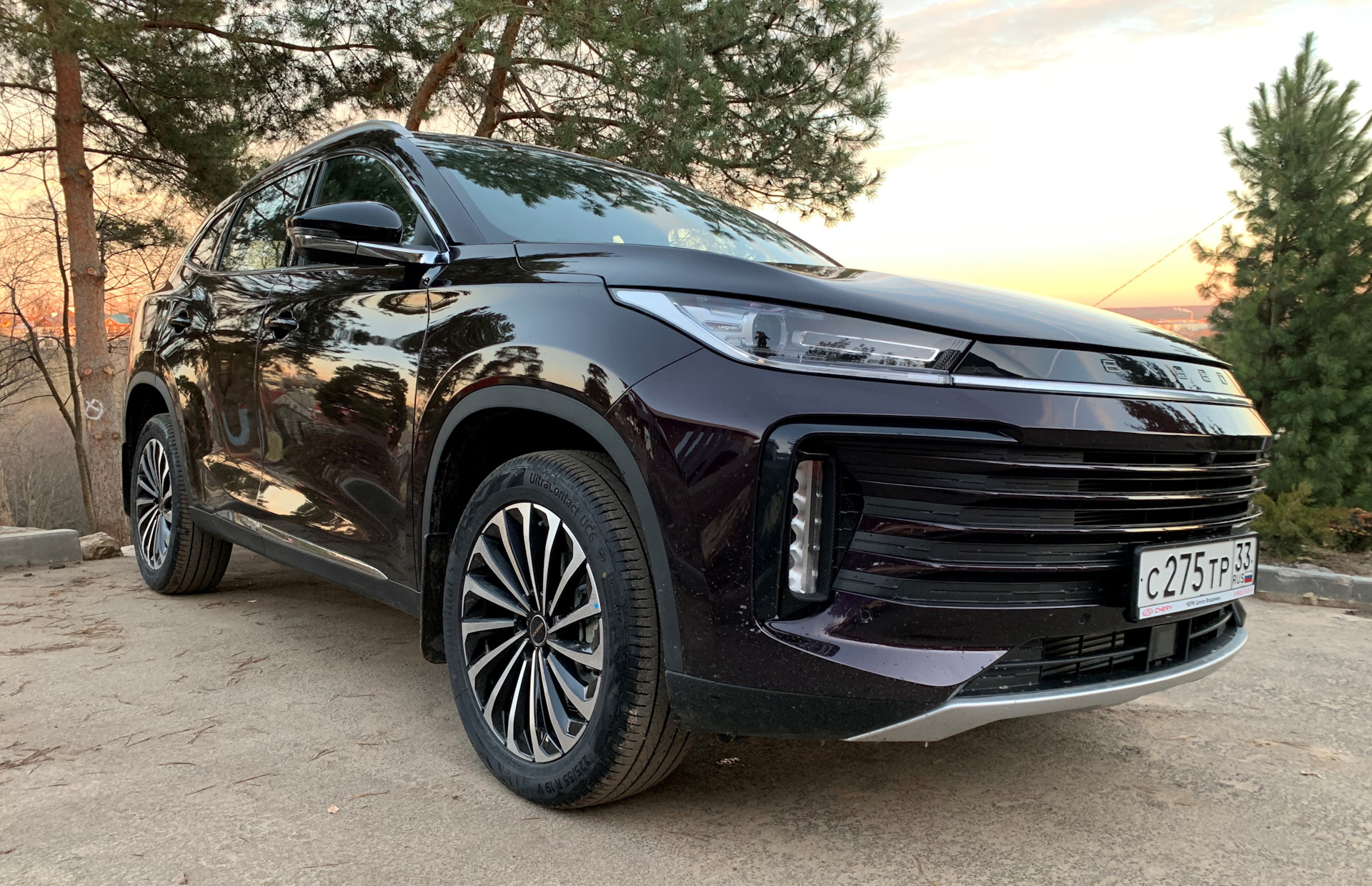 Поймали солнечный день, первая фотоссесия — Exeed TXL, 1,6 л, 2021 года | фотография | DRIVE2