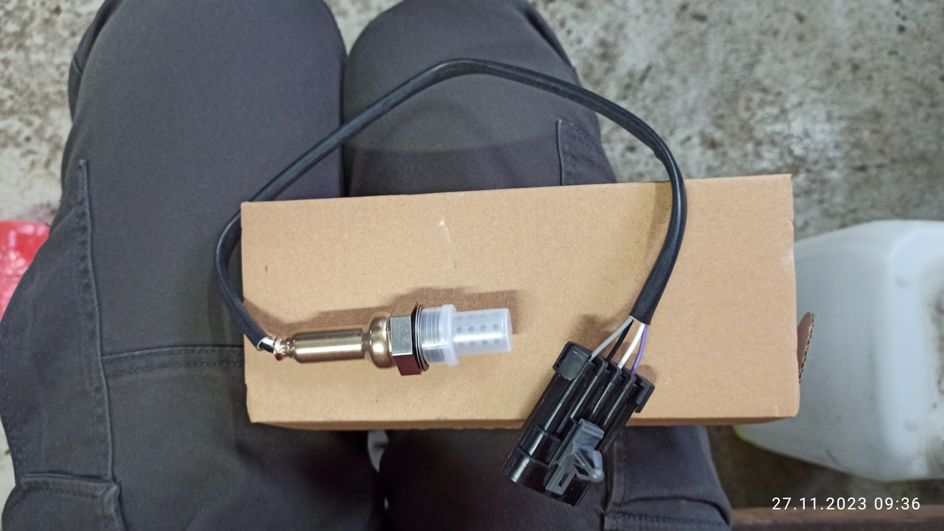 Замена нижнего лямбда зонда. 27.11.23 155800км. — Lifan Solano I, 1,6 л ...