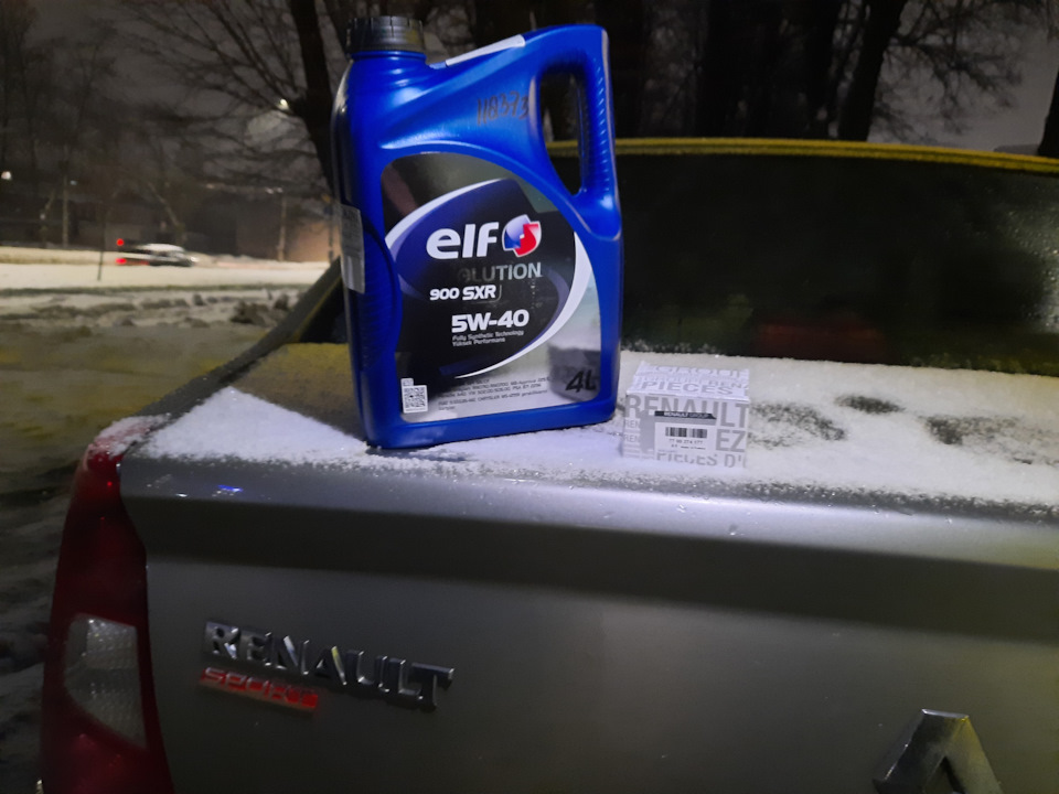 Замена масла и фильтров на 91 000 км — Renault Logan (1G), 1,6 л, 2011 ...