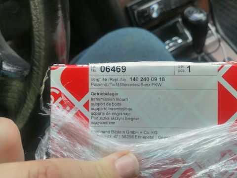 A1402400918 Опора двигателя металорезиновая Mercedes | Запчасти на DRIVE2