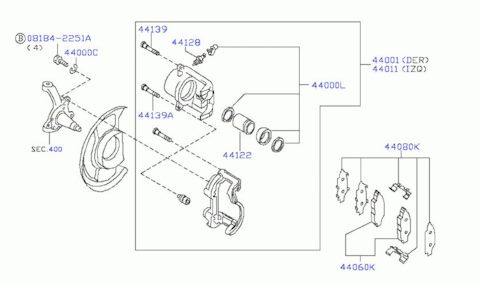 081842251A Болт NISSAN INFINITI | Запчасти на DRIVE2
