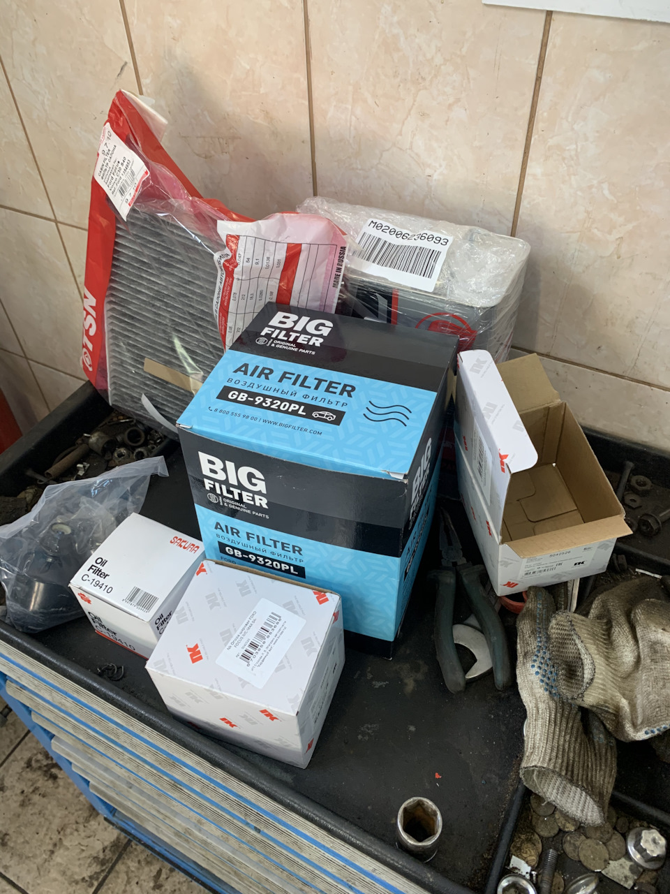 C19410 Масляный фильтр SAKURA | Запчасти на DRIVE2