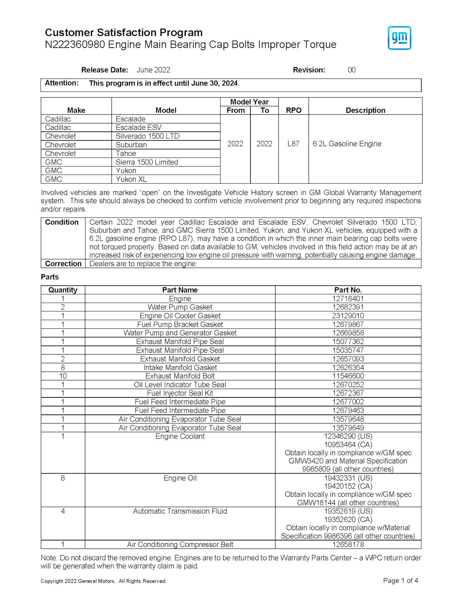 Надежность больших американских движков ((( — GMC Sierra (GMT T1XX), 6 ...
