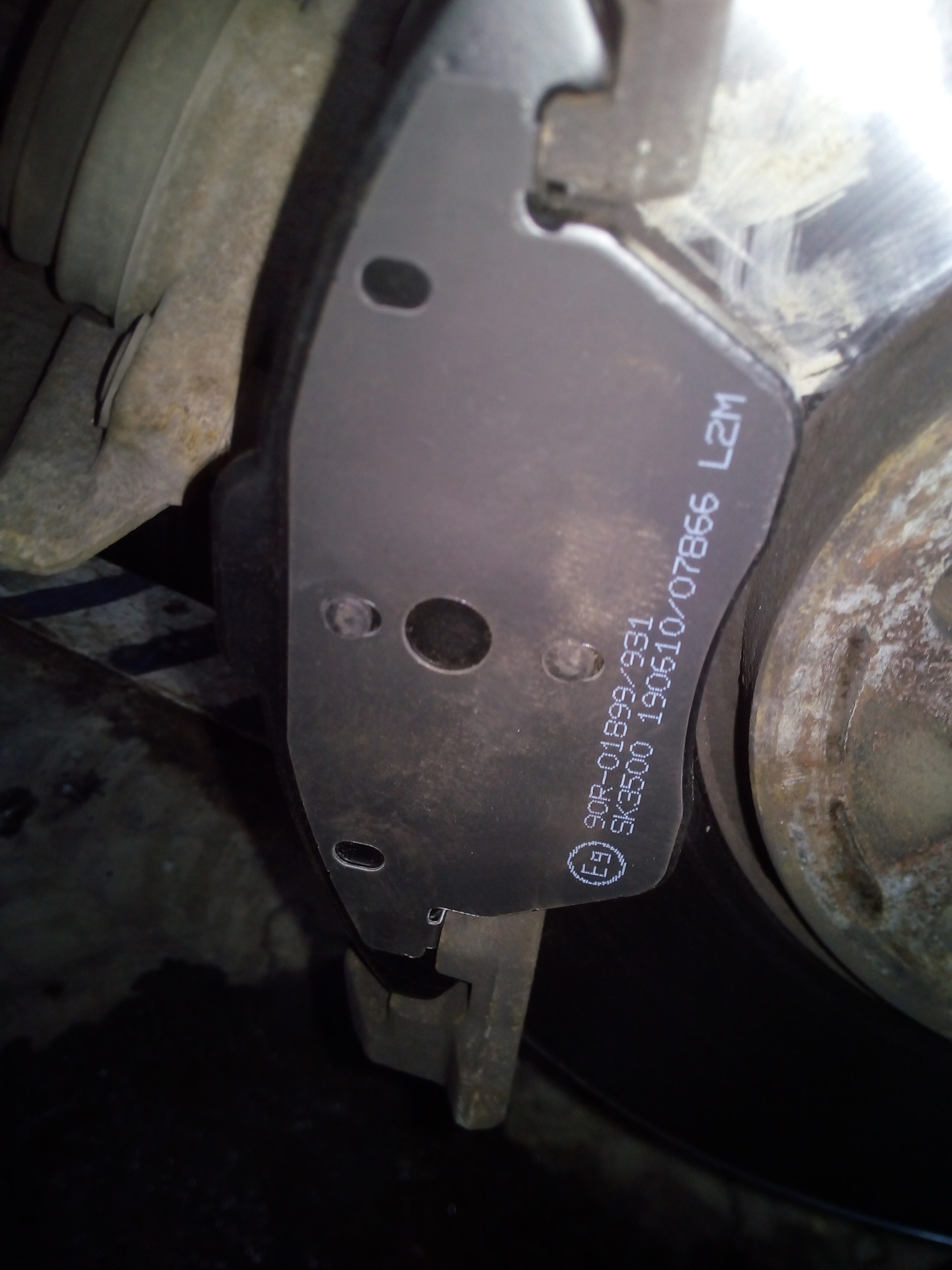 тормозные колодки — Skoda Rapid (1G), 1,6 л, 2014 года | расходники ...