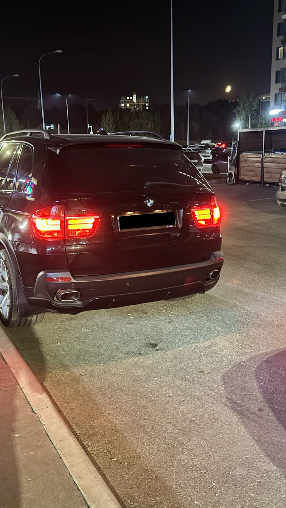 Установка фонарей рестайлинг BMW X5 E70 — BMW X5 (E70), 3 л, 2007 года | стайлинг | DRIVE2