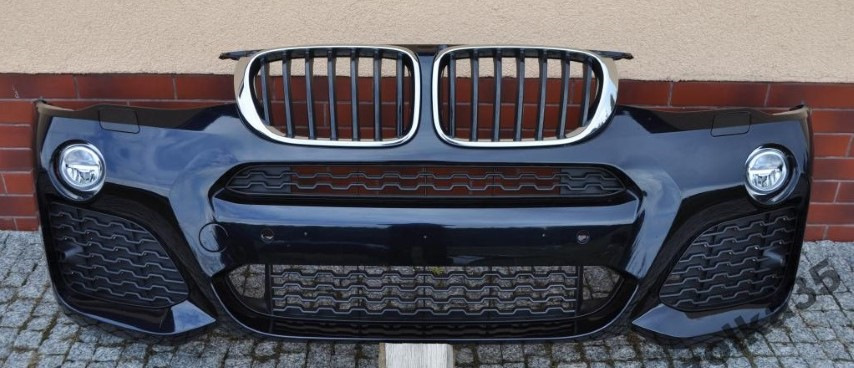 Варианты аэродинамических пакетов F25 / F26. Передний бампер — BMW X3 ...