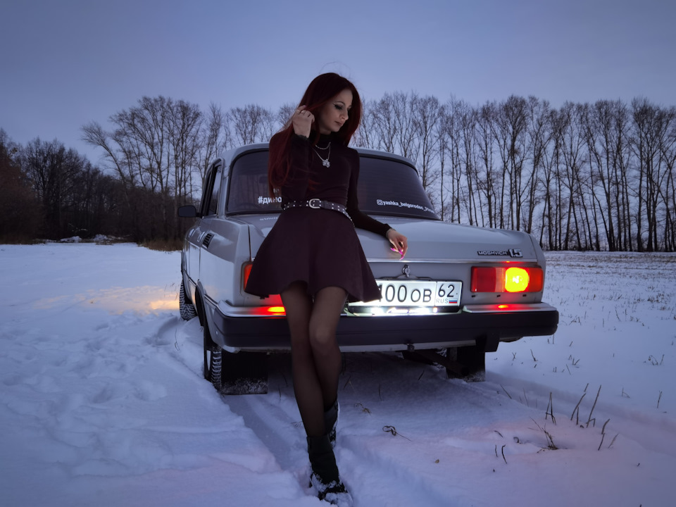 Зимняя фотосессия — Москвич 2140 SL, 1,5 л, 1984 года | фотография | DRIVE2