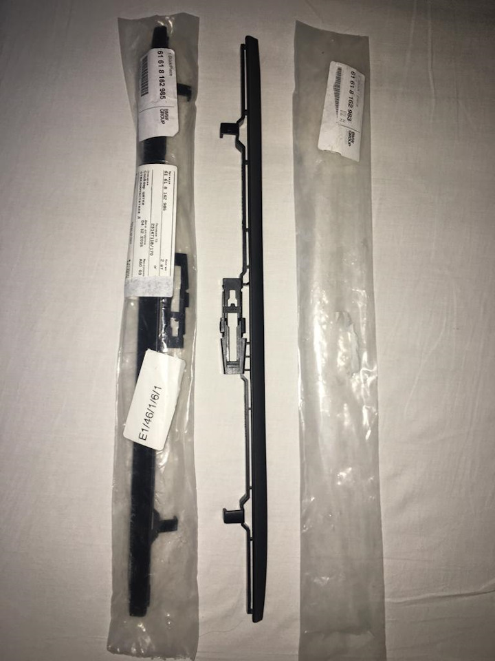 61618162985 Спойлер щетки стеклоочистителя Л BMW | Запчасти на DRIVE2