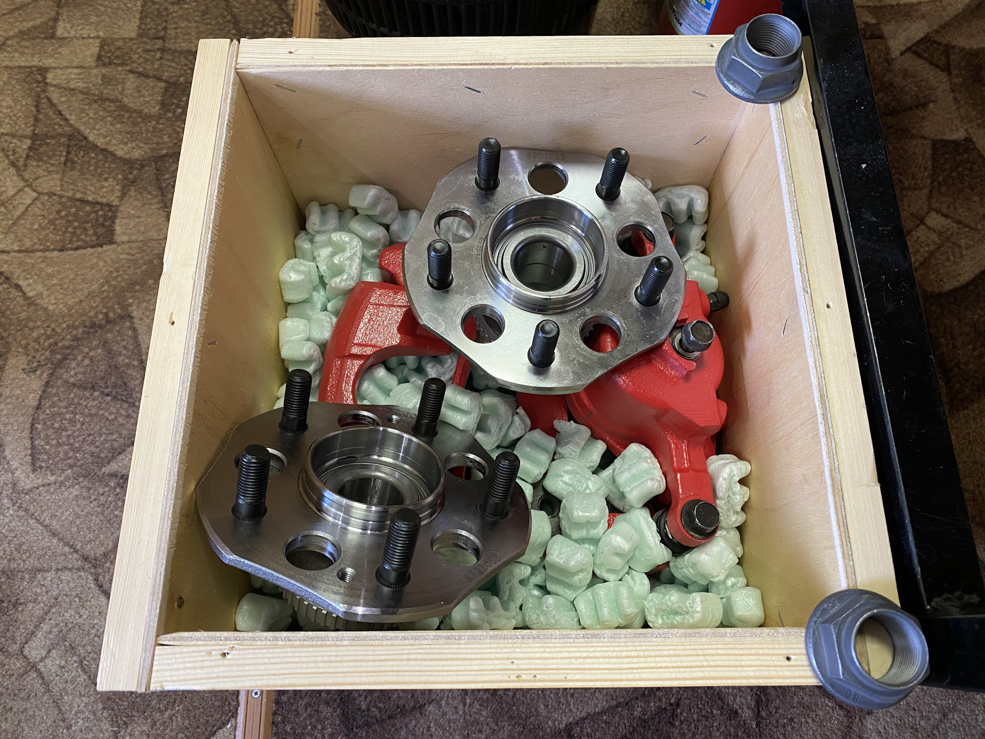 Переход с 4 х 114,3 на 5 х 114,3 (Задняя ось) — Honda Prelude (BA8/BA9 ...