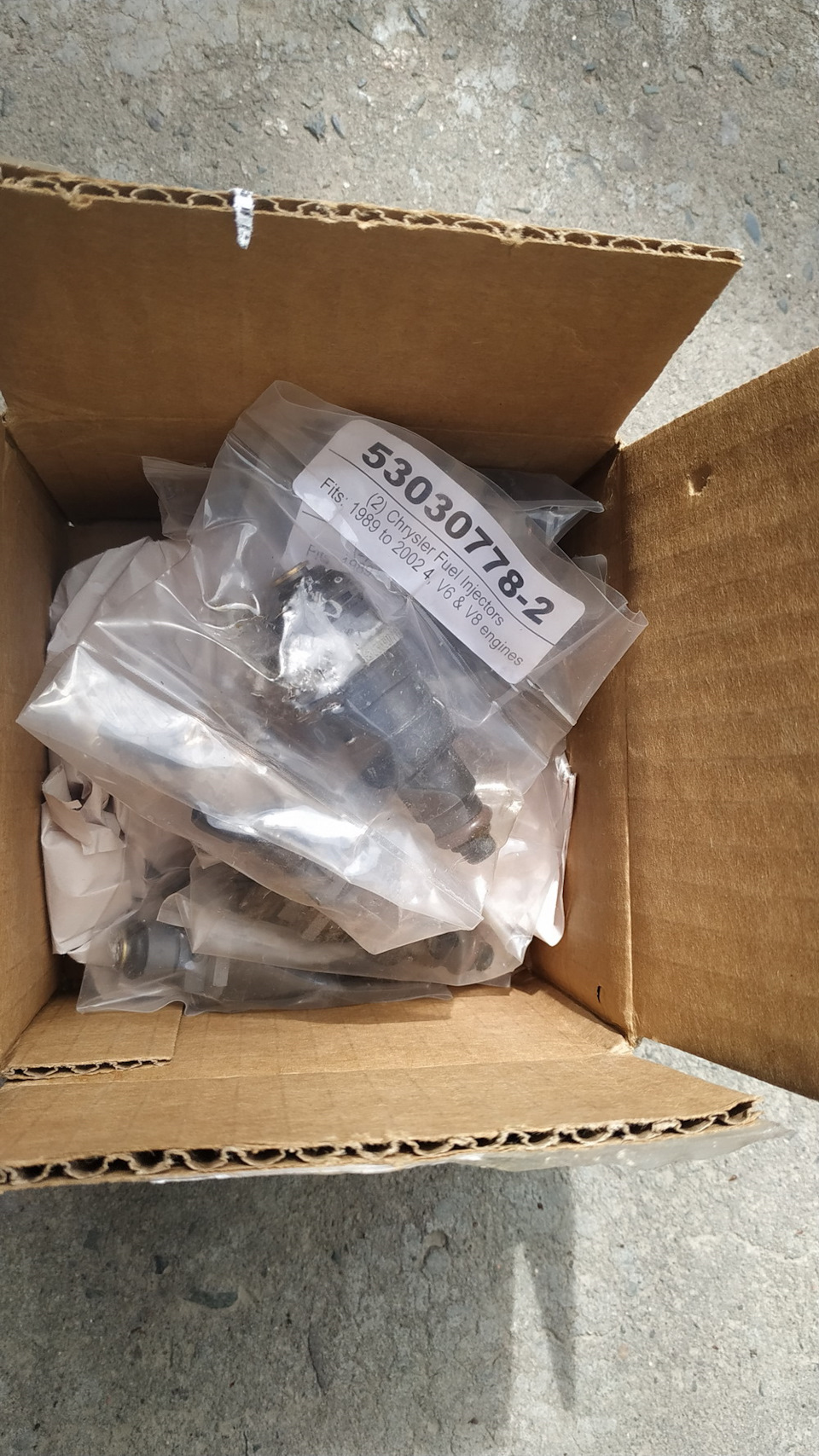 53030778 Форсунка электрическая инжекторная для авто Chrysler, Dodge ...