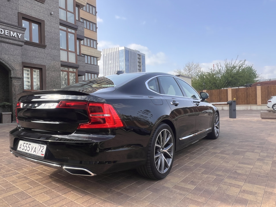 Липспойлер и керамика — Volvo S90 (2G), 2 л, 2020 года | просто так | DRIVE2