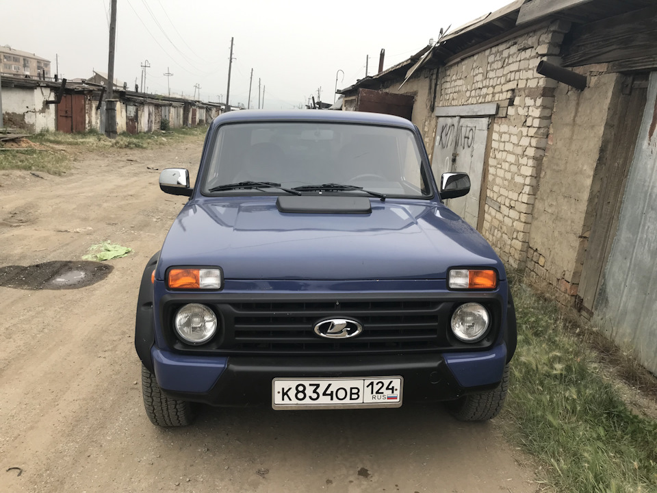 #9 Накладки АПС — Lada 4x4 3D, 1,7 л, 2007 года | аксессуары | DRIVE2