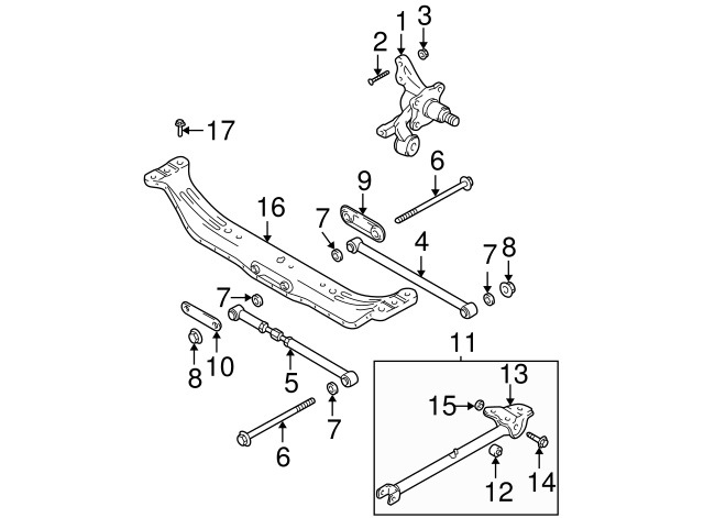 5511629000 Втулка подвески KIA HYUNDAI | Запчасти на DRIVE2