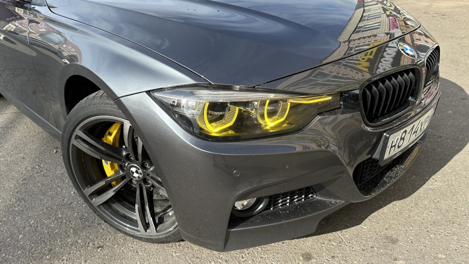 Желтые габариты CSL 💛 — BMW 3 series Touring (F31), 2 л, 2019 года ...