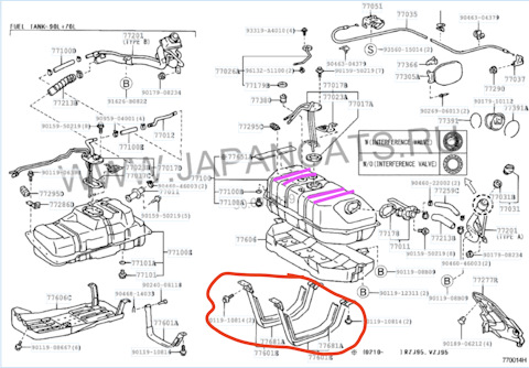 9015950219 Винт TOYOTA LEXUS | Запчасти на DRIVE2