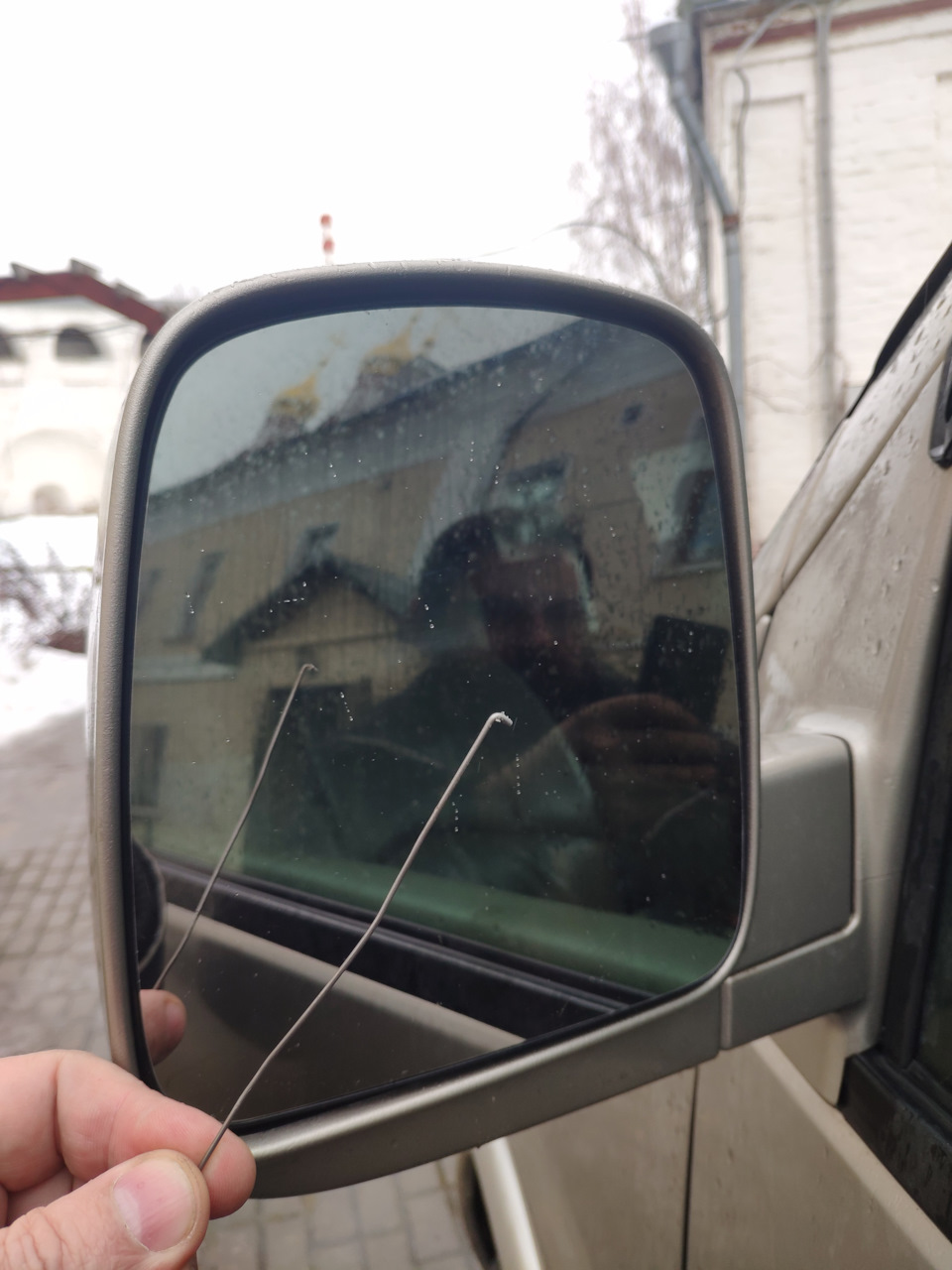 Новое зеркало — Chevrolet Express (GMT601), 5,3 л, 2004 года | своими ...